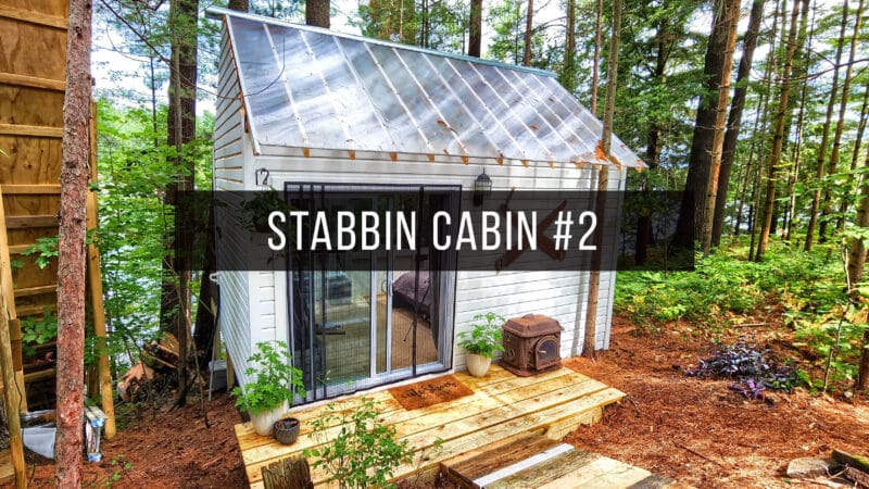Adirondack Cabin Rentals - The Deux - Stabbin Cabin #2